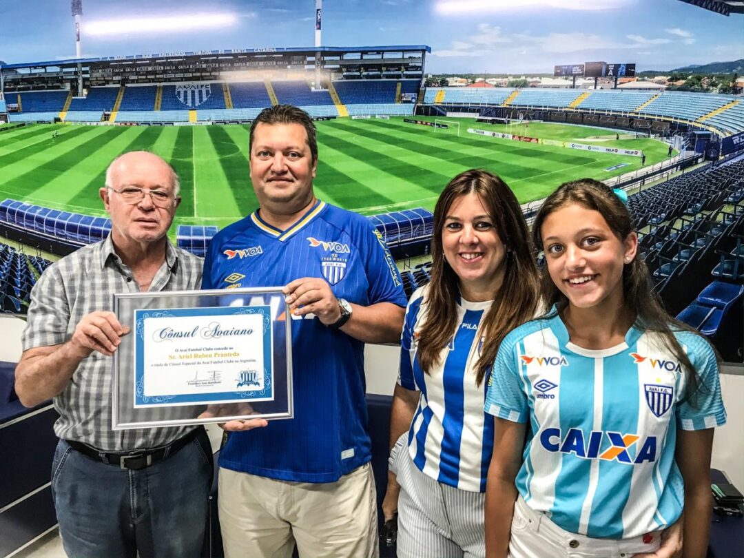 Ariel Pranteda agora é o Consul Avaiano na Argentina — Avaí F.C.