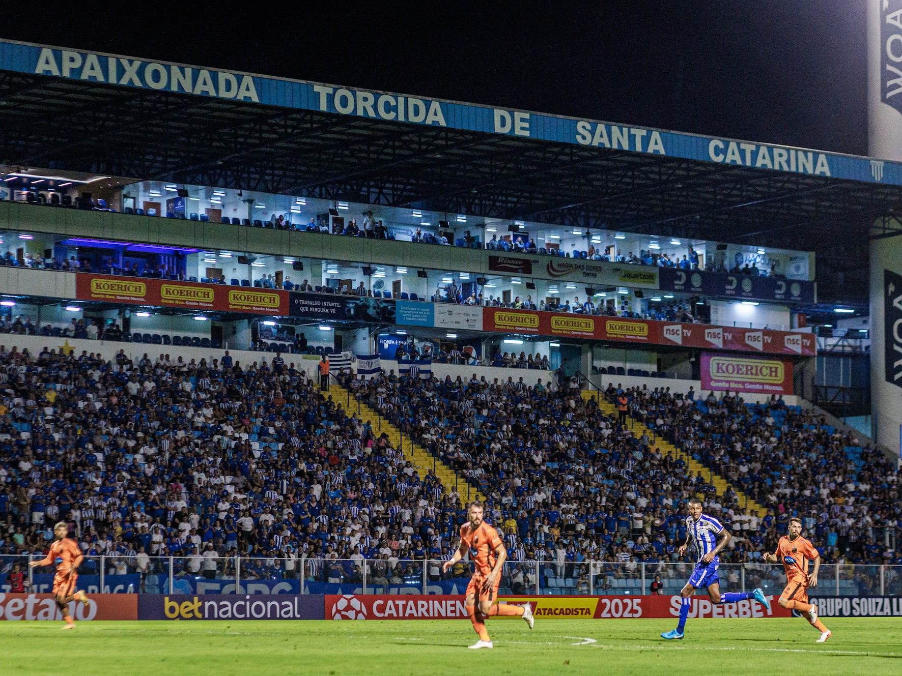 Show da Nação Avaiana: estreia no Catarinense tem recorde de público ...