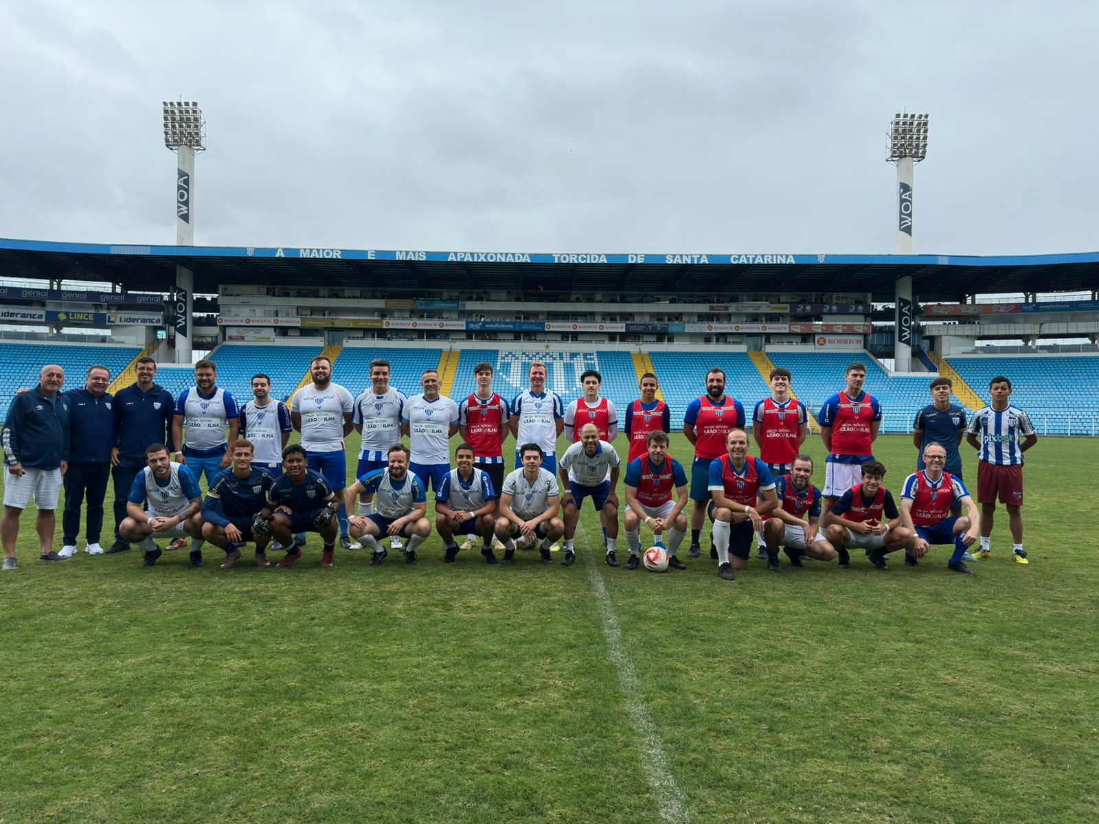 Sócios participam de jogo na Ressacada — Avaí F.C.