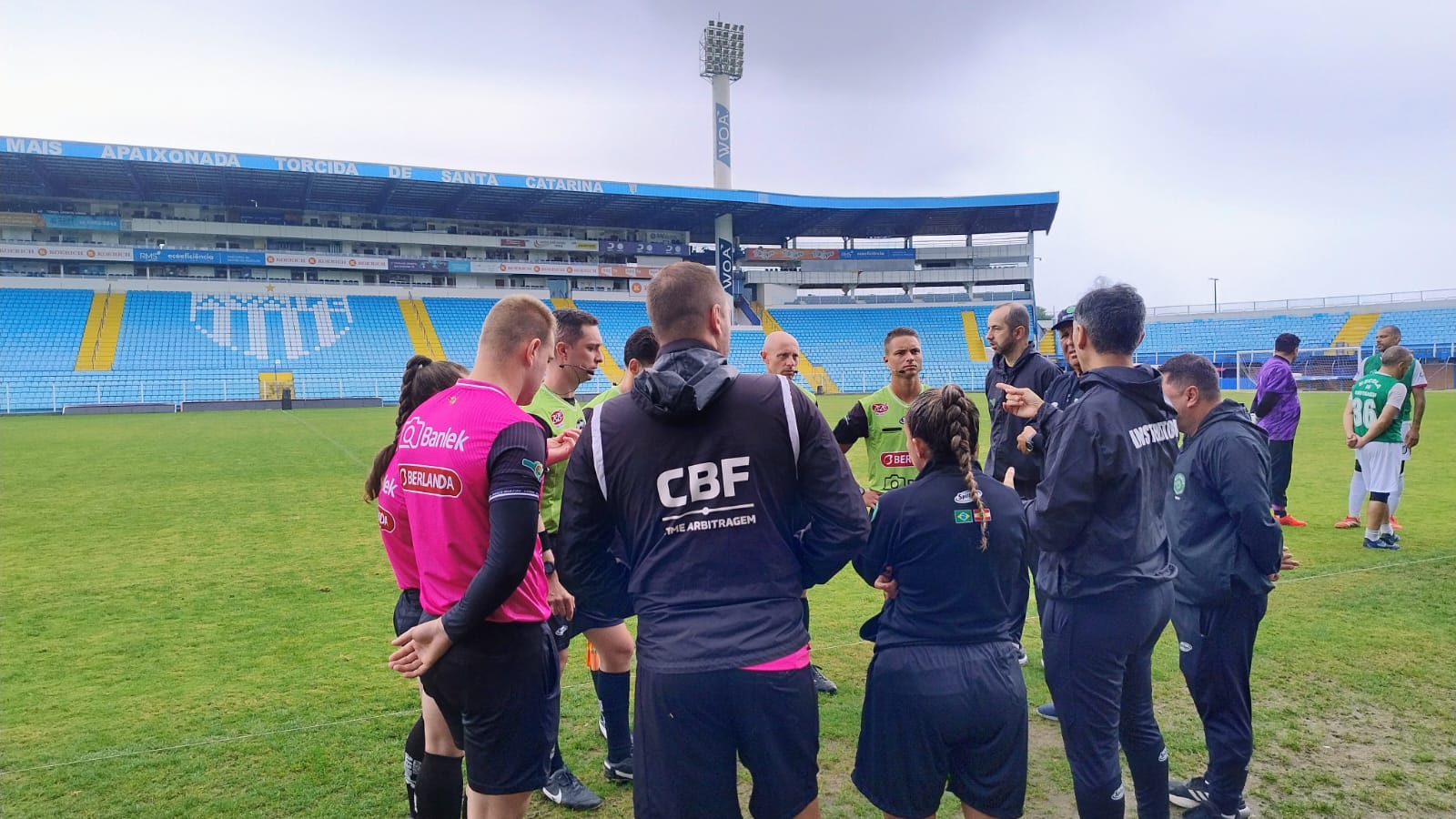 Ressacada é o palco da pré-temporada da arbitragem e da homologação do ...
