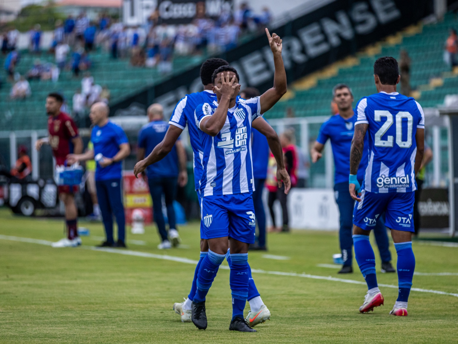 Avaí vence o Camboriú pela partida de IDA das quartas de final do ...